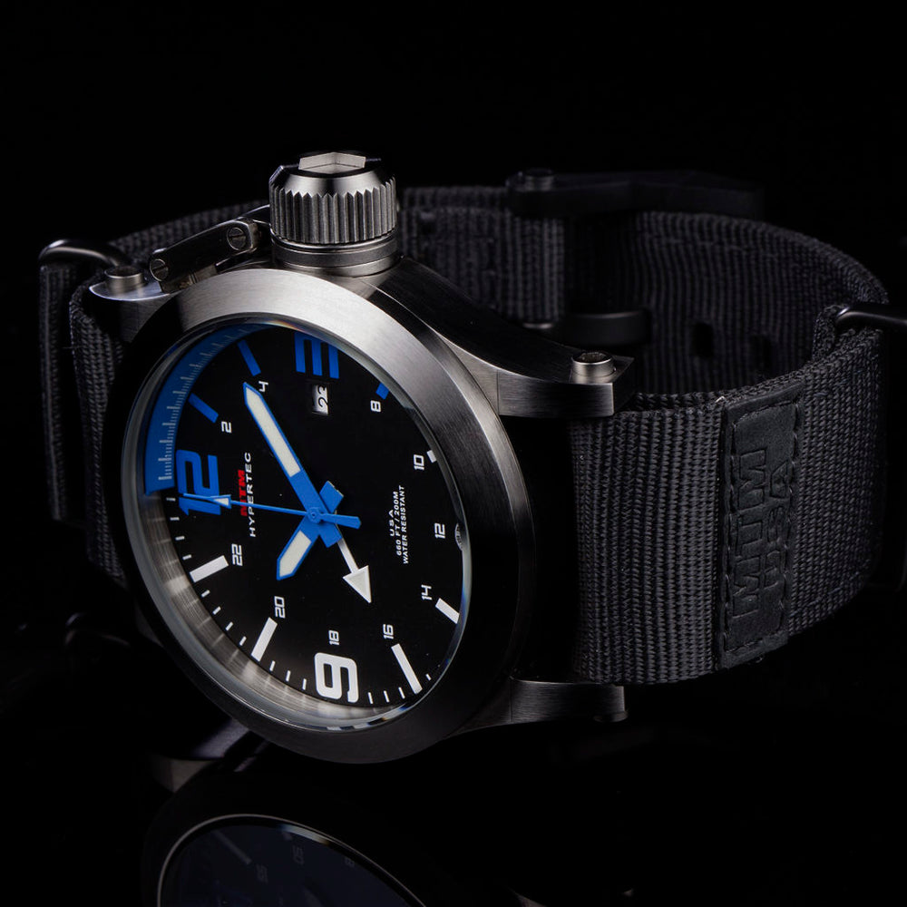 Black Blue Hypertec X-44 | Hypertec Watches | MTM | WATCH | MTM WATCH